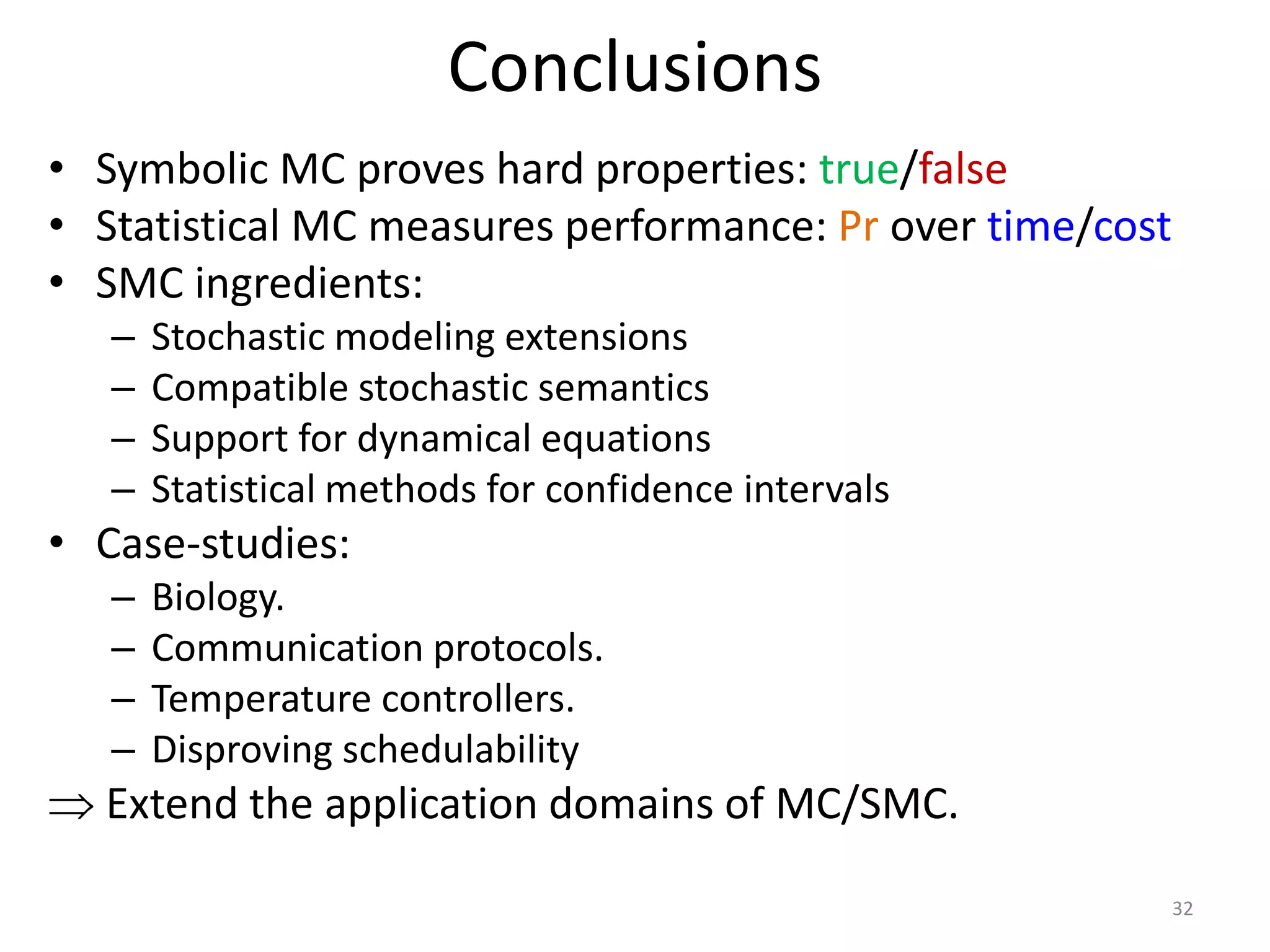 UPPAAL SMC: Statistical Model Checking for Stochastic Hybrid Systems af ...