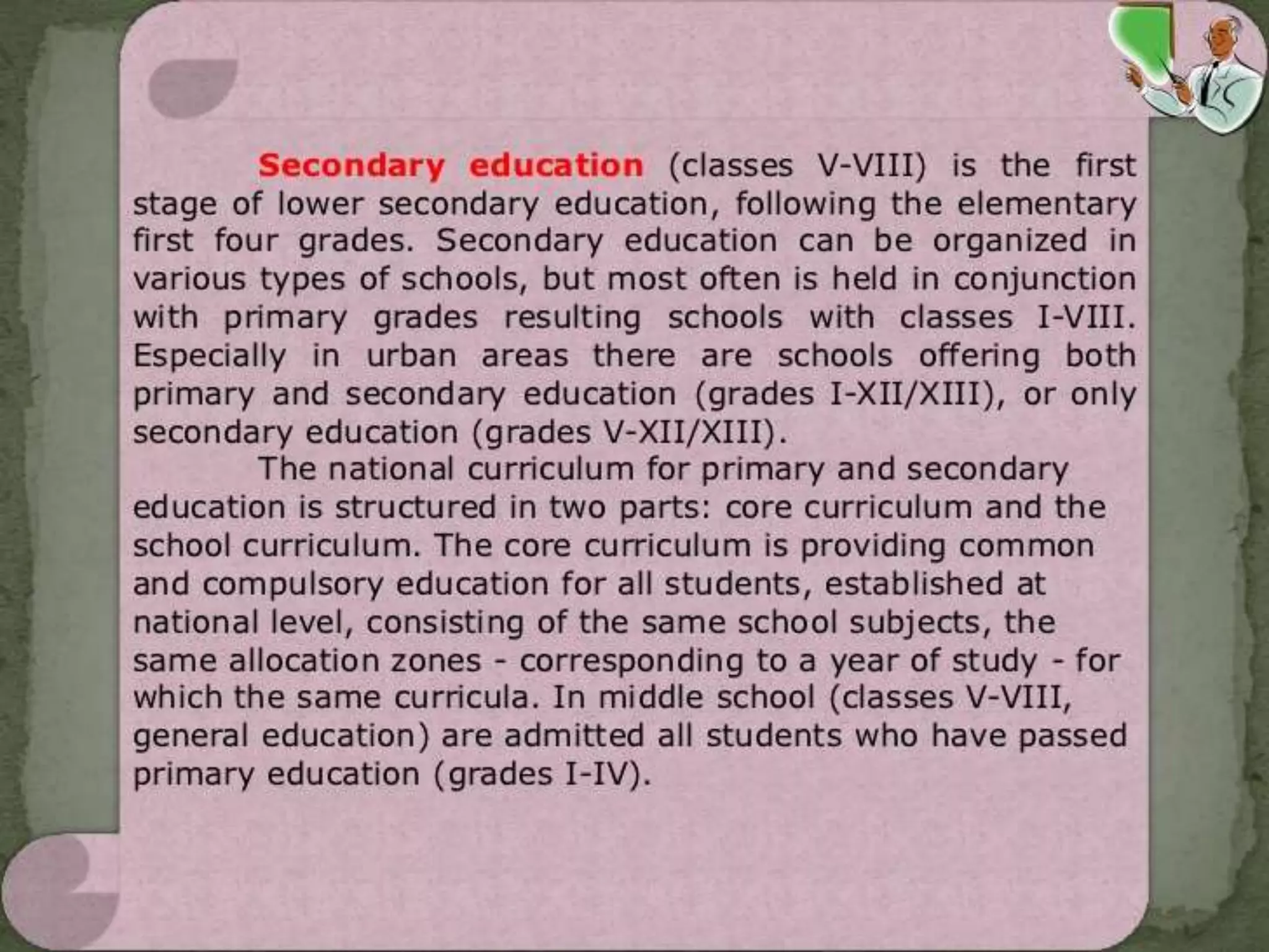 Romania education system | PPT