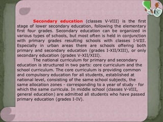 Romania education system | PPTX