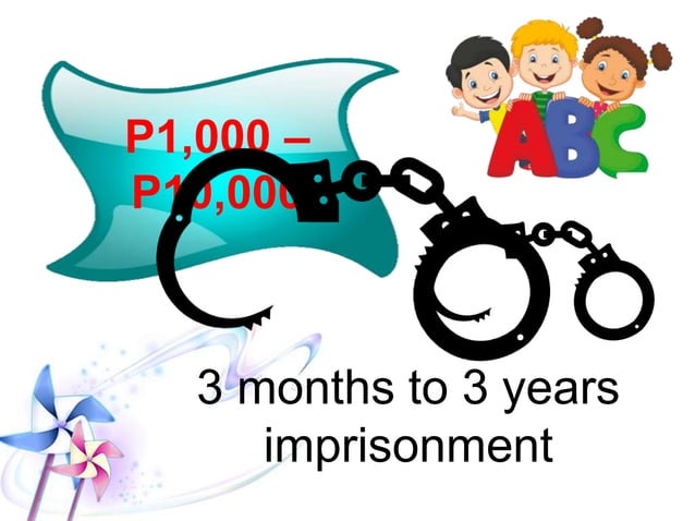 Republic Act 7610 | PPTX | Debated Sensitive Social Issues | Sensitive ...