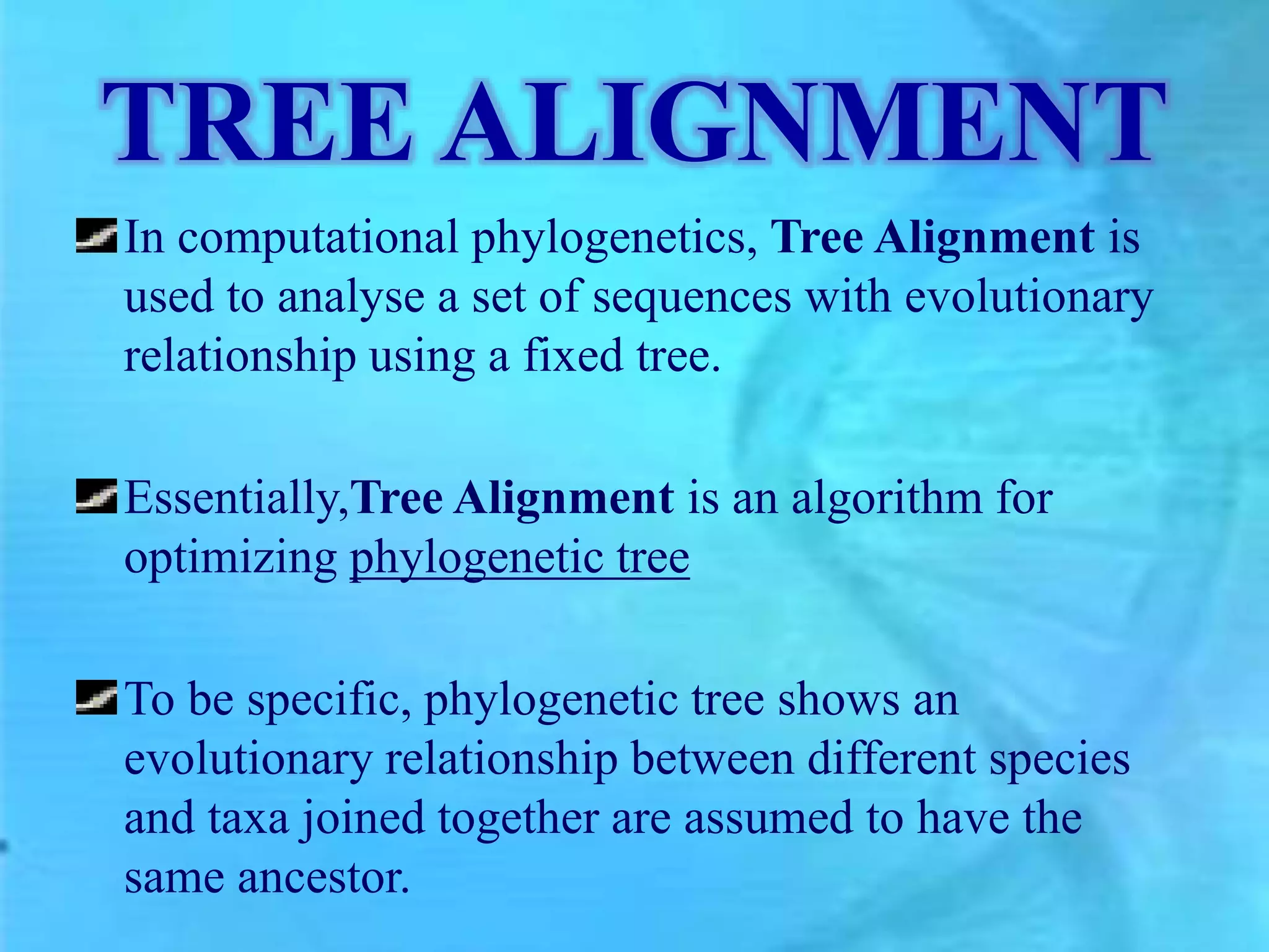 MULTIPLE SEQUENCE ALIGNMENT | PPTX