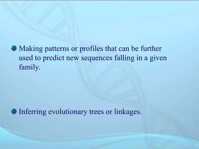 MULTIPLE SEQUENCE ALIGNMENT | PPTX | Databases | Computer Software and Applications