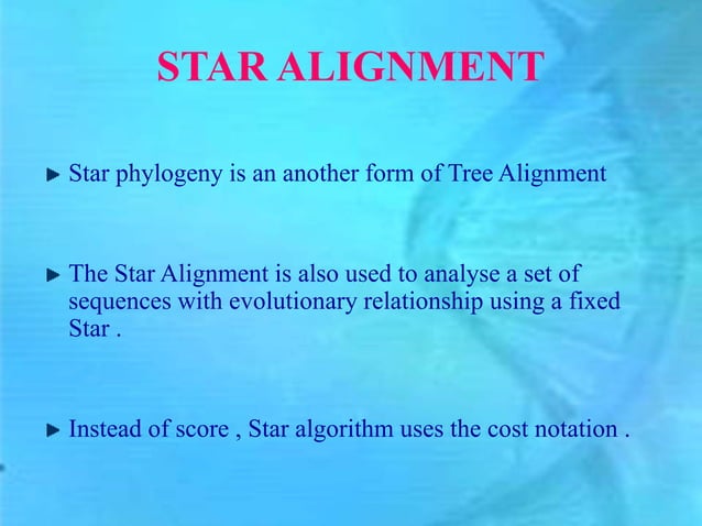 MULTIPLE SEQUENCE ALIGNMENT | PPTX | Databases | Computer Software and Applications