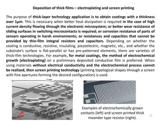 Microfabrication technology | PPTX