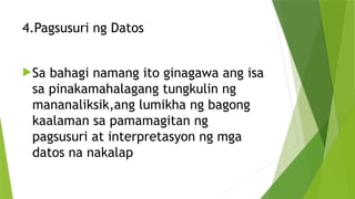 Mga Bahagi at Proseso ng Pananaliksik_12 | PPT