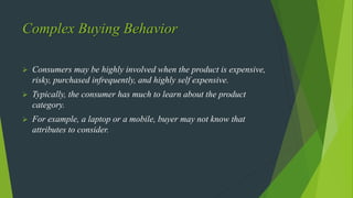 Types of Buying Decision Behavior | PPTX