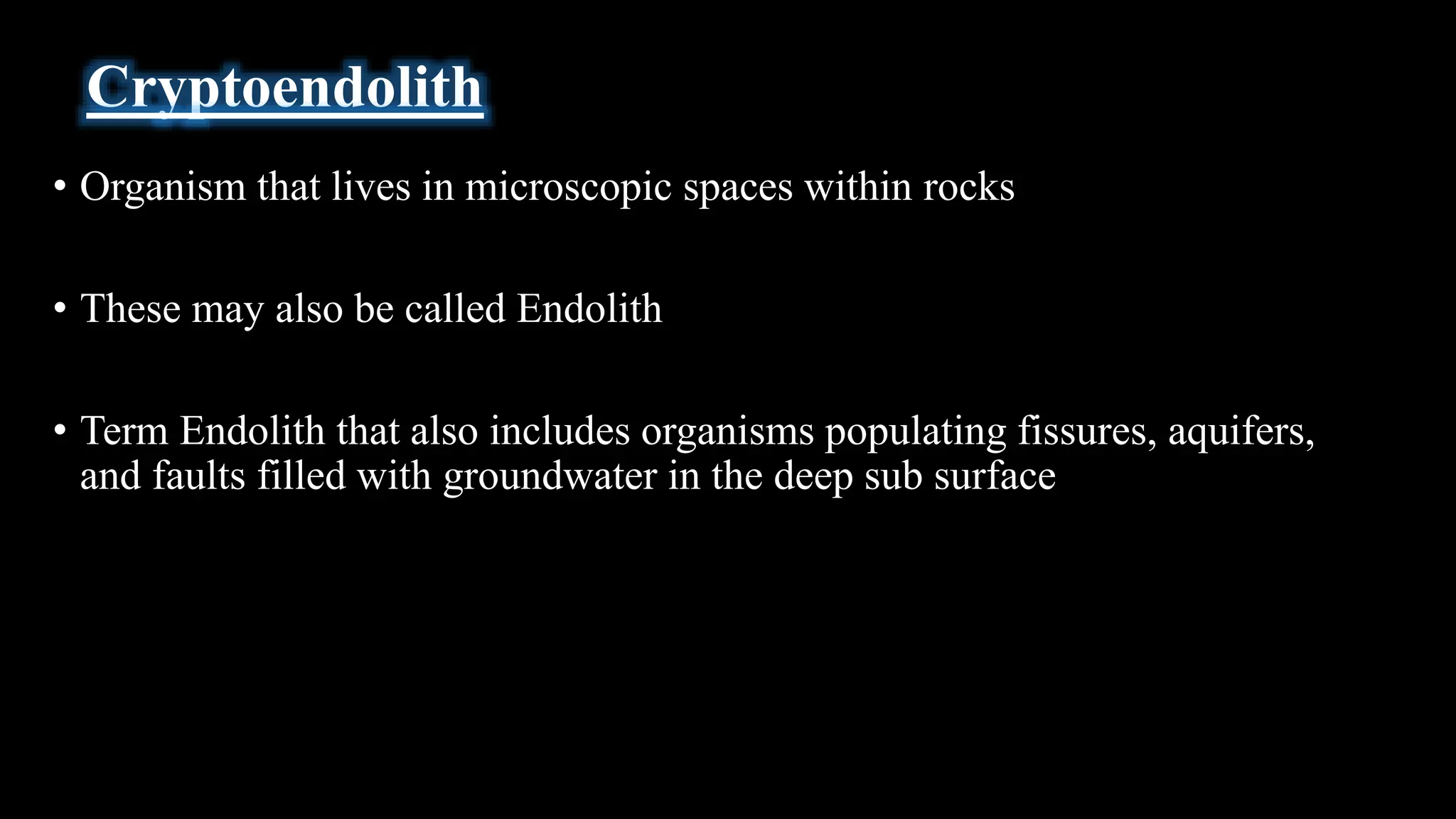 EXTREMOPHILES | PPTX