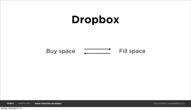 Rapid Iteration On Mobile (Lean Startup Conf 2013) | PPT