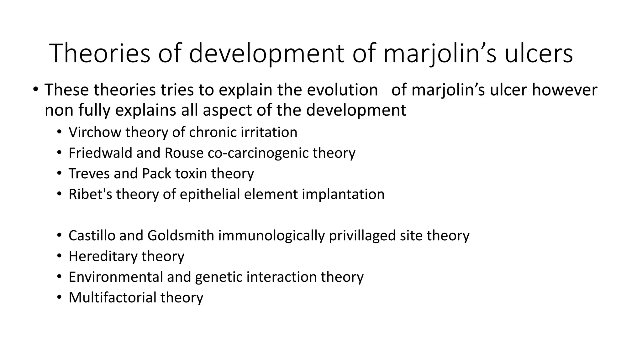 A Power Point Presentation on Marjolin's ulcer.pptx