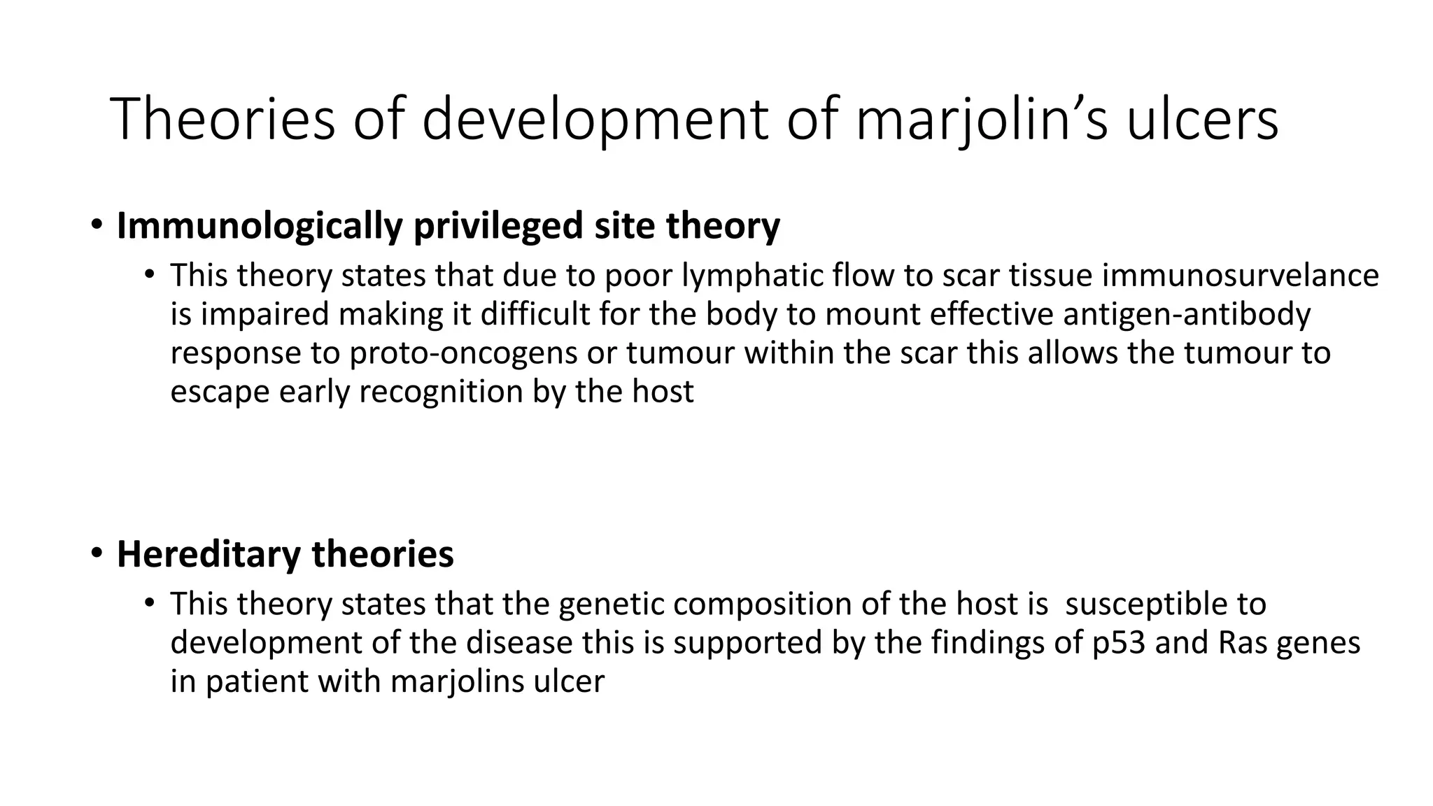 A Power Point Presentation on Marjolin's ulcer.pptx