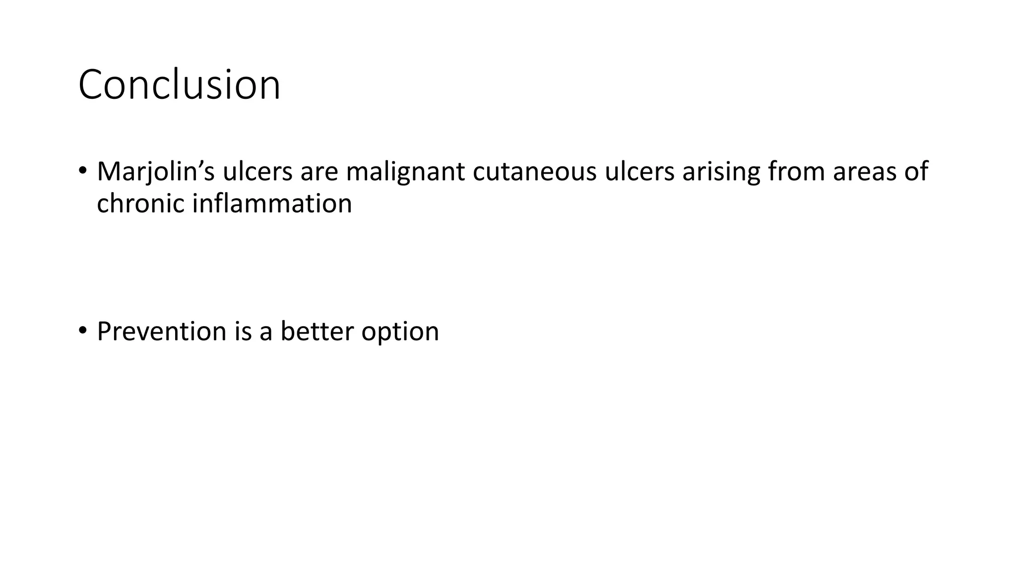 A Power Point Presentation on Marjolin's ulcer.pptx