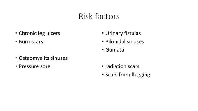 A Power Point Presentation on Marjolin's ulcer.pptx