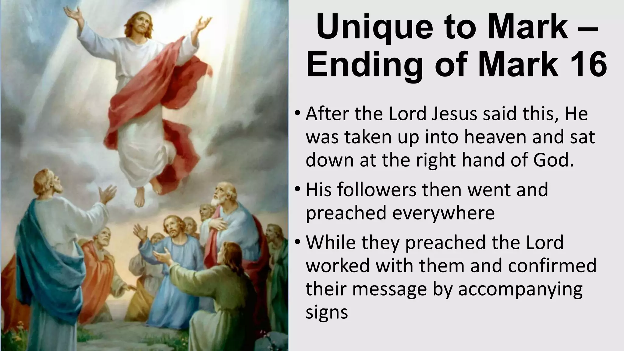 Gospel of Mark | PPTX