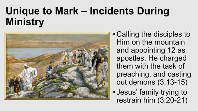 Gospel of Mark | PPTX | Christianity | Religion & Spirituality
