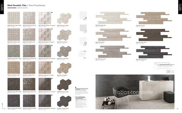 MARK ceramic tile catalog for architects | PPT