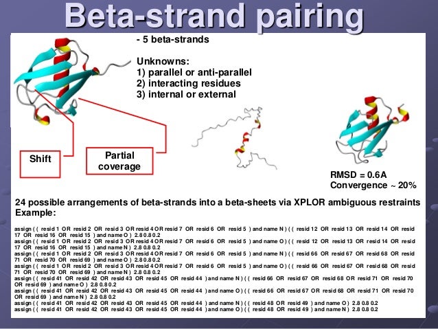 Protein structure determinationvand our software tools