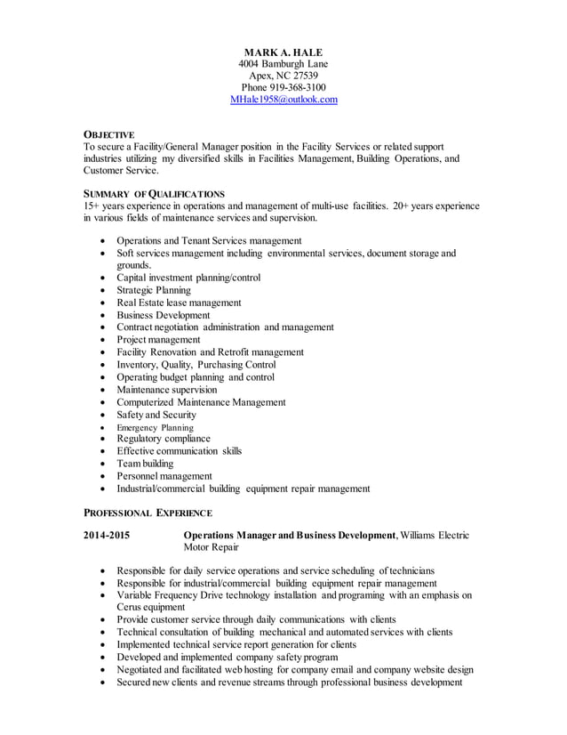 Mark hale resume-current6-21-15.rev