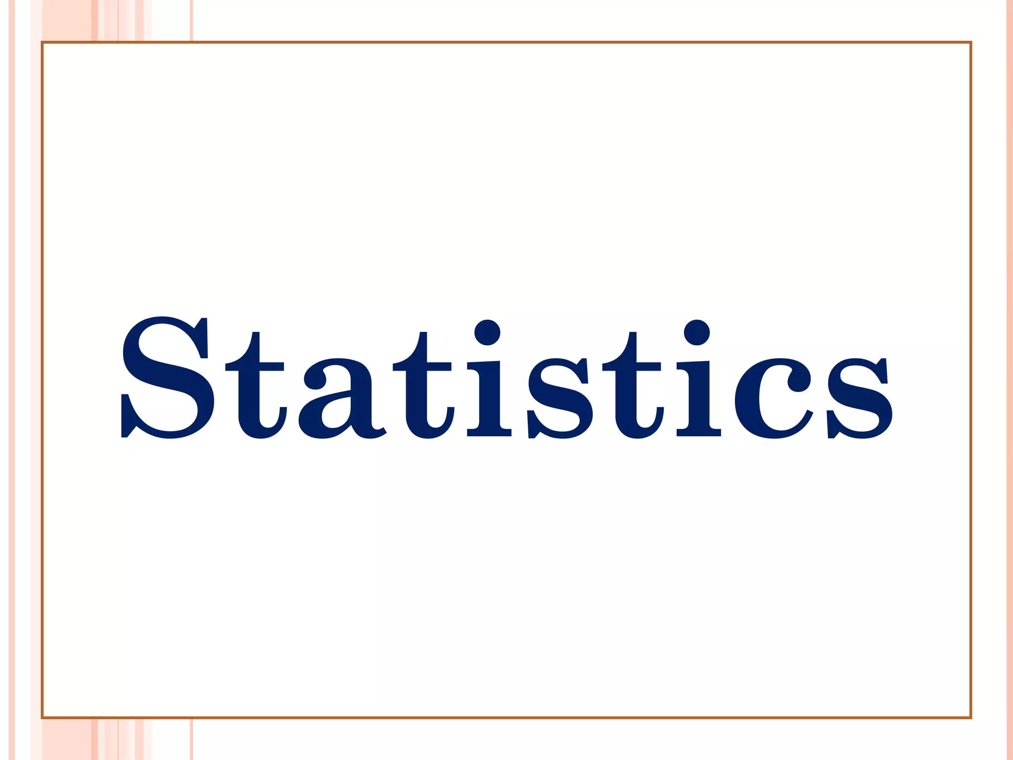 History of Statistics | PPT