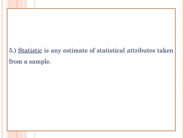 History of Statistics | PPT | Science