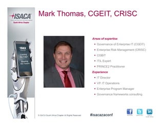 Mark thomas cobit-and-frameworks | PDF