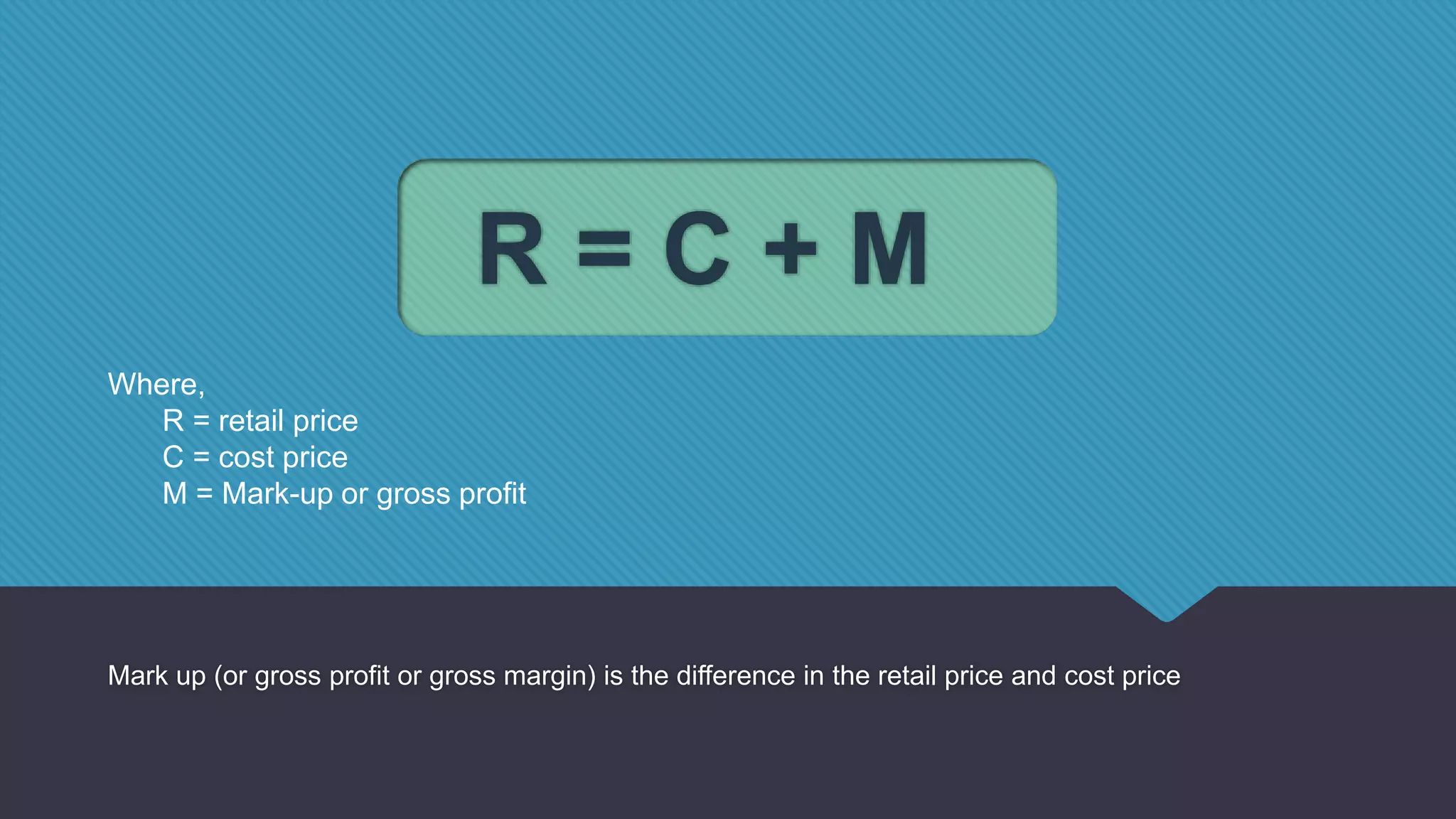 Mark up & Mark up percent | PPTX