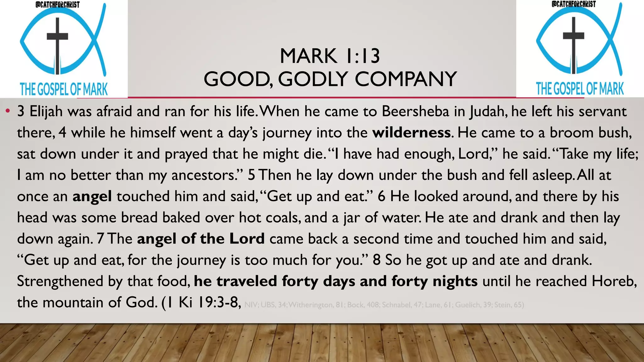 The (Post-)Baptism & Temptation of Jesus | Mark 1:9-13 (Prologue Part ...