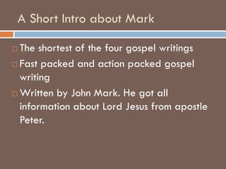 Mark 1 21 28 | PDF