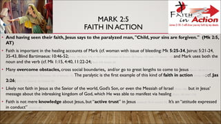 “Spiritual Paralysis” | Mark 2:1-12 Bible Study | PDF