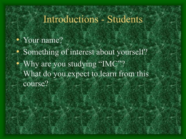 Mark261-week1-intro.ppt