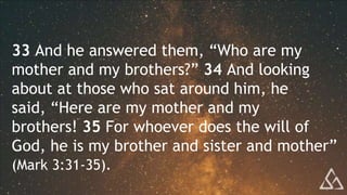 Mark 3:31-35 | PPTX