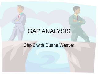 Mark 364 - GAP ANALYSIS - Chp6.ppt | Logistics | Business