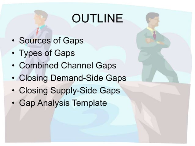 Mark 364 - GAP ANALYSIS - Chp6.ppt