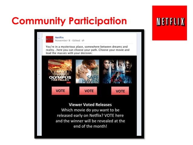Social Strategy Recommendations for Netflix | PPT