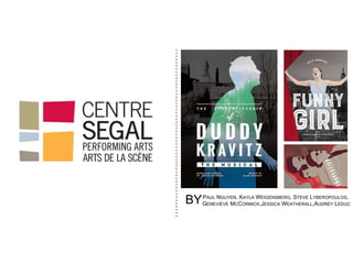 Segal Centre of Performing Arts | PPTX