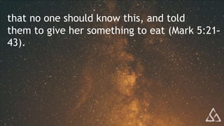 Surveying the Son of God (Mark 5:21-43) | PPTX