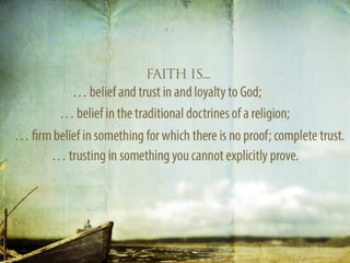 The Essence of Faith - Mark 5 | PDF