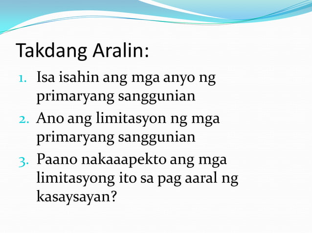 Markahan 1 modyul 1 primaryang sanggunian | PPTX