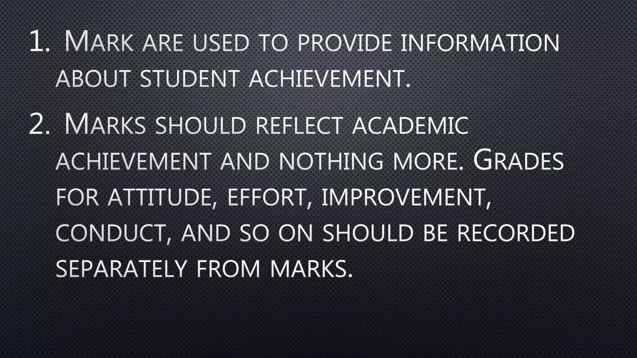Mark and marking system | PPTX