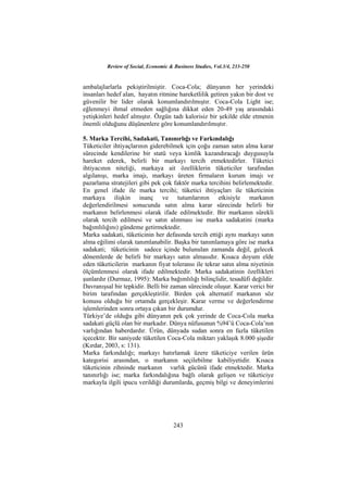 Marka stratejilerinin oluþturulmasý; | PDF