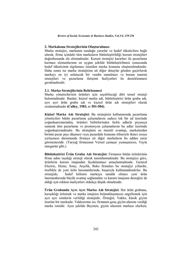 Marka Stratejilerinin Oluşturulması; Coca-Cola Örneği | PDF