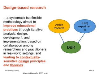 Practice-based research methods: Challenges and potentials | PPTX