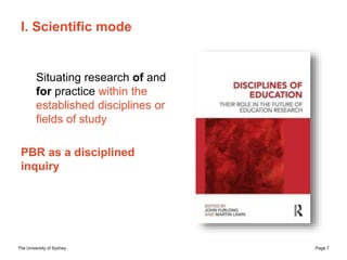 Practice-based research methods: Challenges and potentials | PPTX