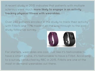 Mark Behl Presents: How Apps and Wearables Are Changing the Population ...