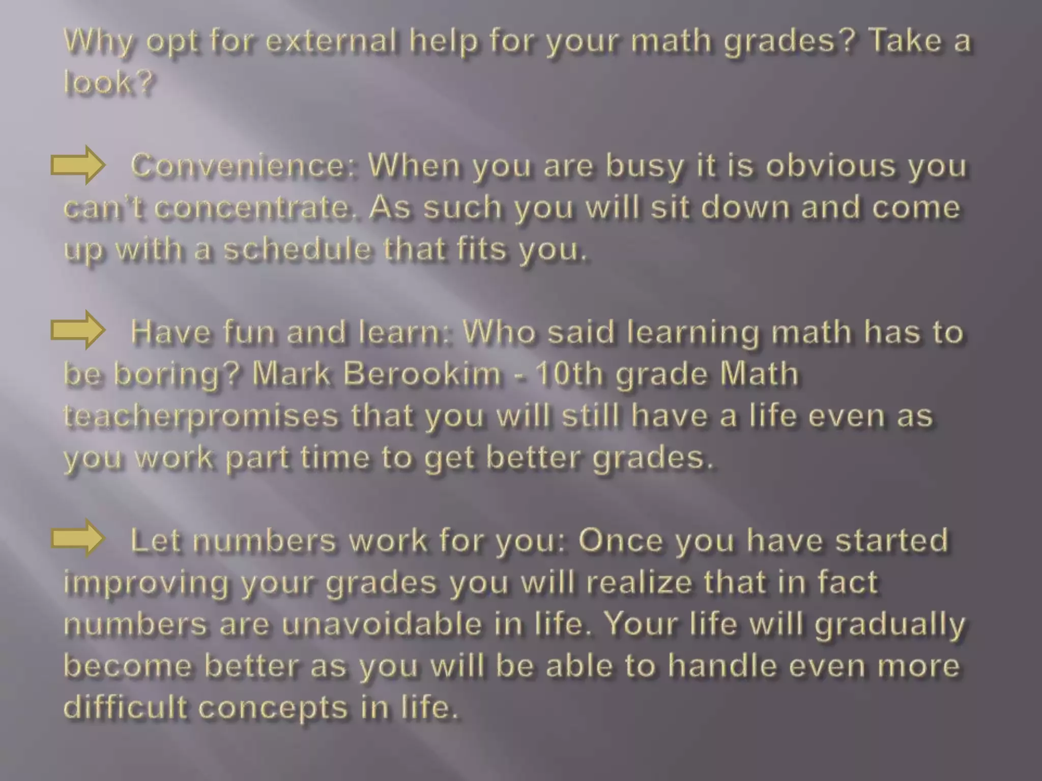 Mark berookim 10th grade math teacher | PPTX