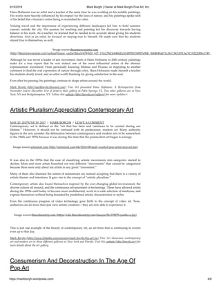 Mark Borghi | PDF | Painting | Arts and Crafts