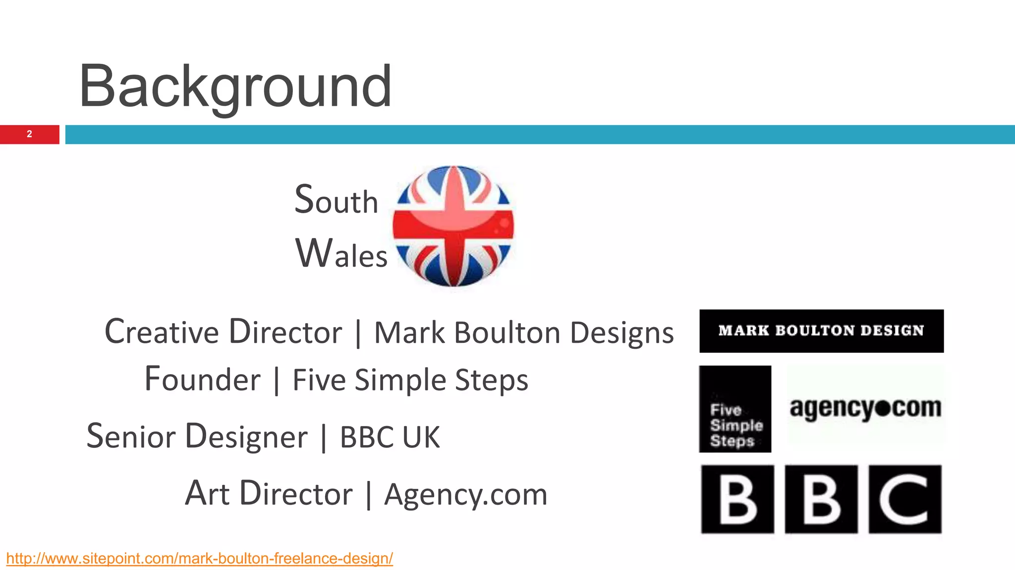 Designer Profile - Mark Boulton | PPTX