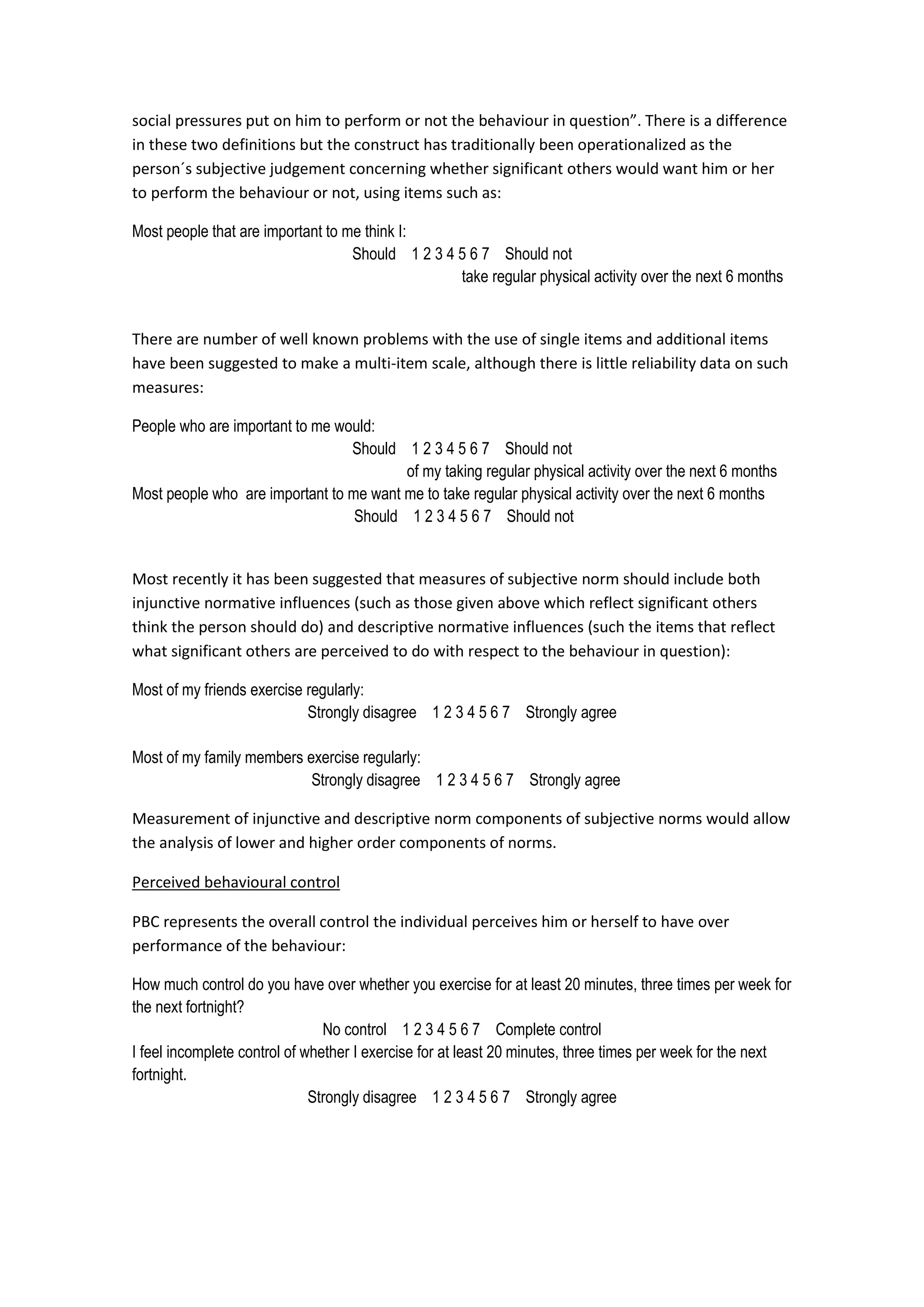 theory of planned behaviour and health behaviour. (1) | DOCX | Science