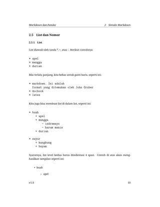 Markdown dan-pandoc | PDF