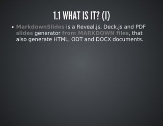 Markdown Slides [EN] | PDF | Desktop Publishing | Computer Software and ...