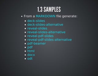 Markdown Slides [EN] | PDF | Desktop Publishing | Computer Software and Applications
